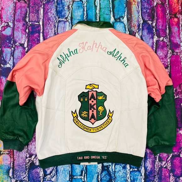 Alpha Kappa Alpha | Jackets & Coats | Vintage Custom Alpha Kappa Alpha ...